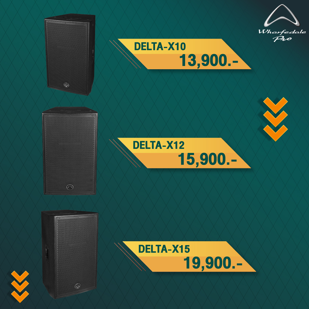 Delta-X Series ลำโพง Passive เสียงดี อึด! ถึก! ทน! | Sound-Republic.com