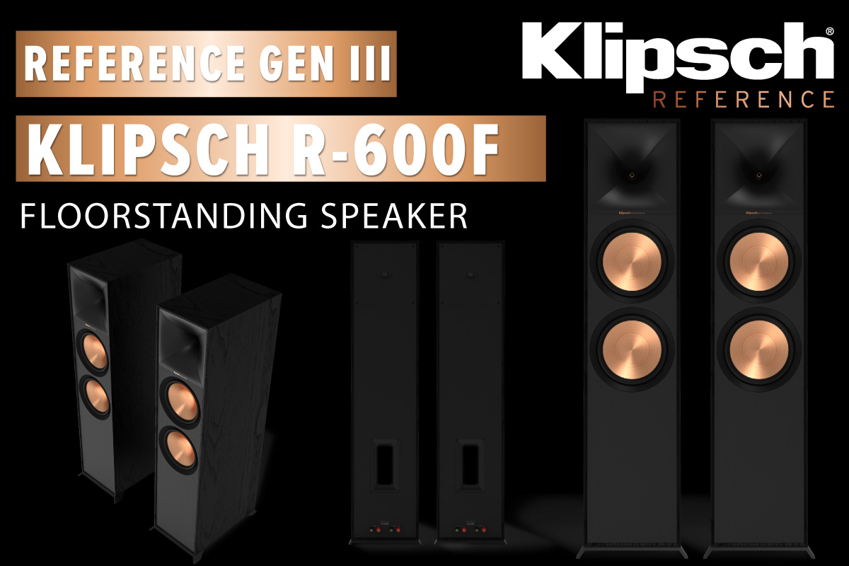 ลำโพงตั้งพื้น Klipsch R-600F Floorstanding Speaker | Sound-Republic.com