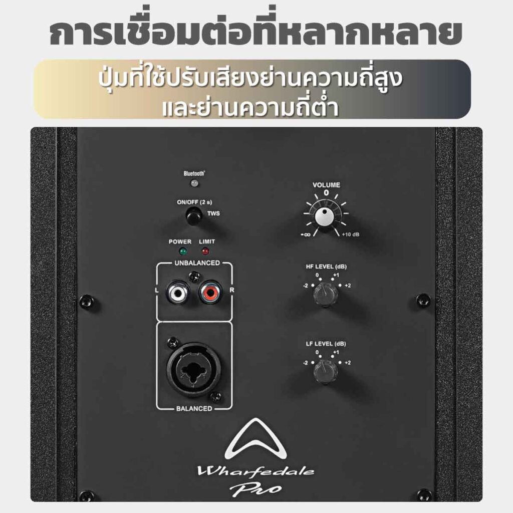 ลำโพง Wharfedale Pro Diamond Studio BT – เครื่องเสียง Sound-Republic