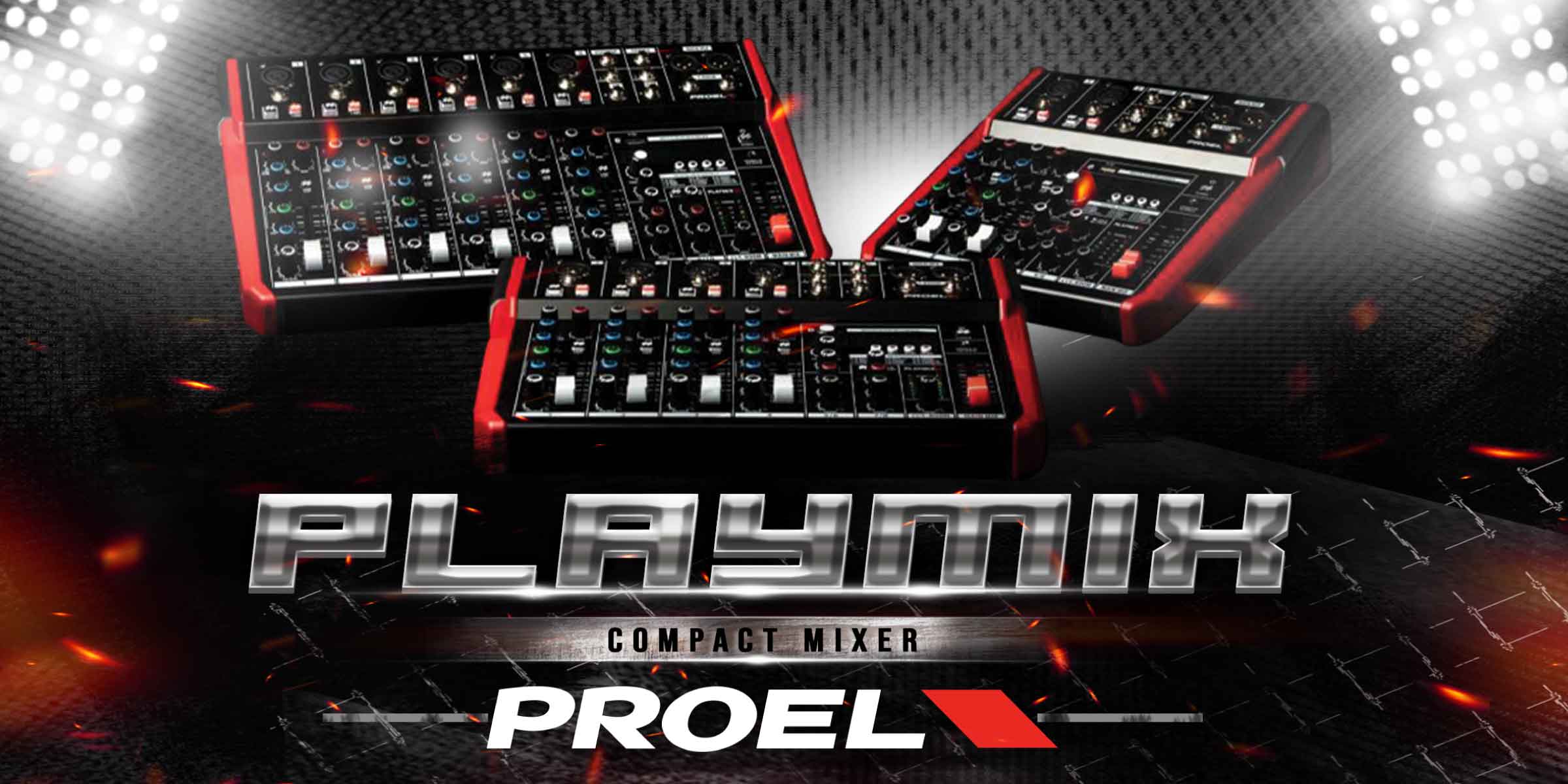 มิกเซอร์ Proel Playmix Series Mixer ใหม่ล่าสุด – Sound-Republic.com